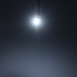 GutReise 10pcs E10 Screw 12V Cold White Flood Light Led Bulb Flood Light Lamps +10pcs E10 Base (12V, Cold White)