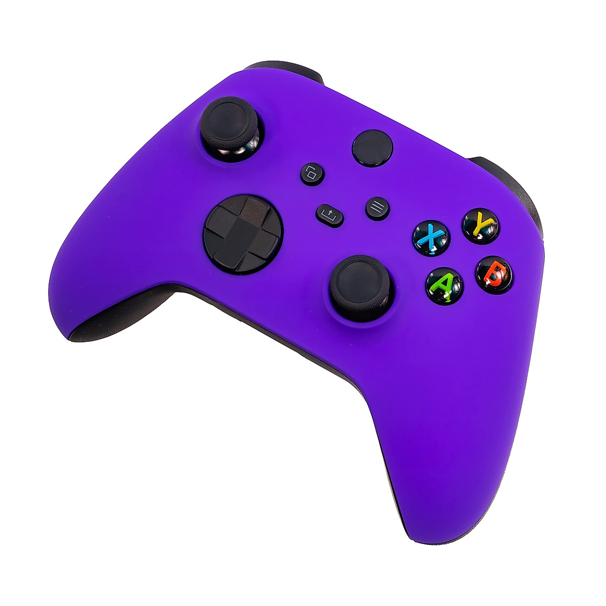 Xbox One Series X S Custom Soft Touch Controller - Soft Touch Feel, Added Grip, Vibrant Purple Color - Compatible with Xbox One, Series X, Series S