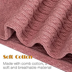 4/5 Pack Baby Girls Cable Knit Tights Cotton Rich Toddler Footed Stockings Thick Winter School Leggings Dance Pantyhose