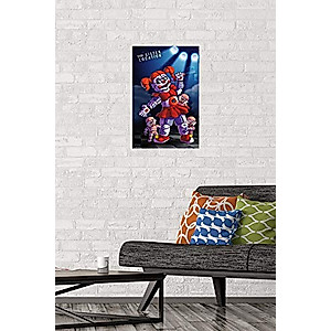 Trends International Five Nights at Freddy's: Sister Location - Baby Wall Poster, 14.725" x 22.375", Premium Unframed Version