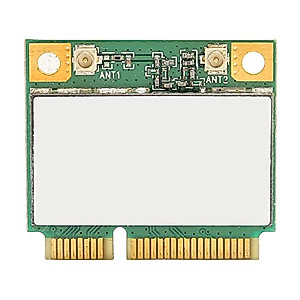 Septpenta Mini PCIE Card is Compatible with Win XP Vista Windows 7 Windows 8 Windows 8.1 Windows 10 32 64 Bit, 150MBps High Speed Transmission, 2.4Ghz Wireless Card with 2 Screws for Laptops
