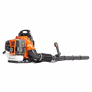 Husqvarna 965877502 350BT 2-Cycle Gas Backpack Blower, Orange,1-(Pack)