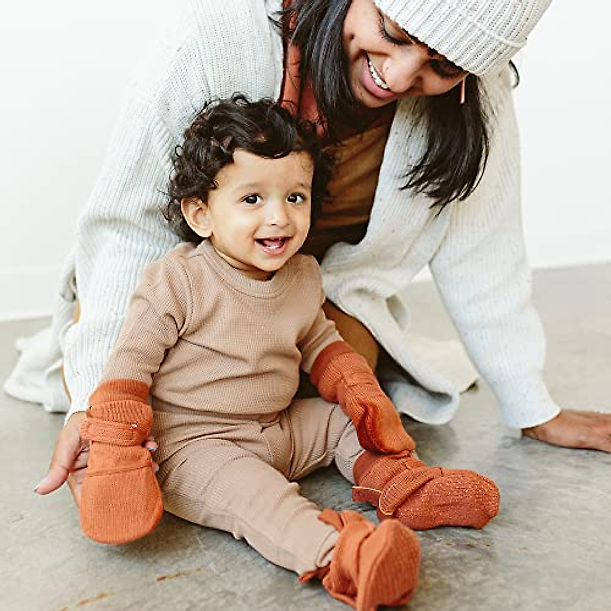 goumikids 12-18m Thermal Natural Pants