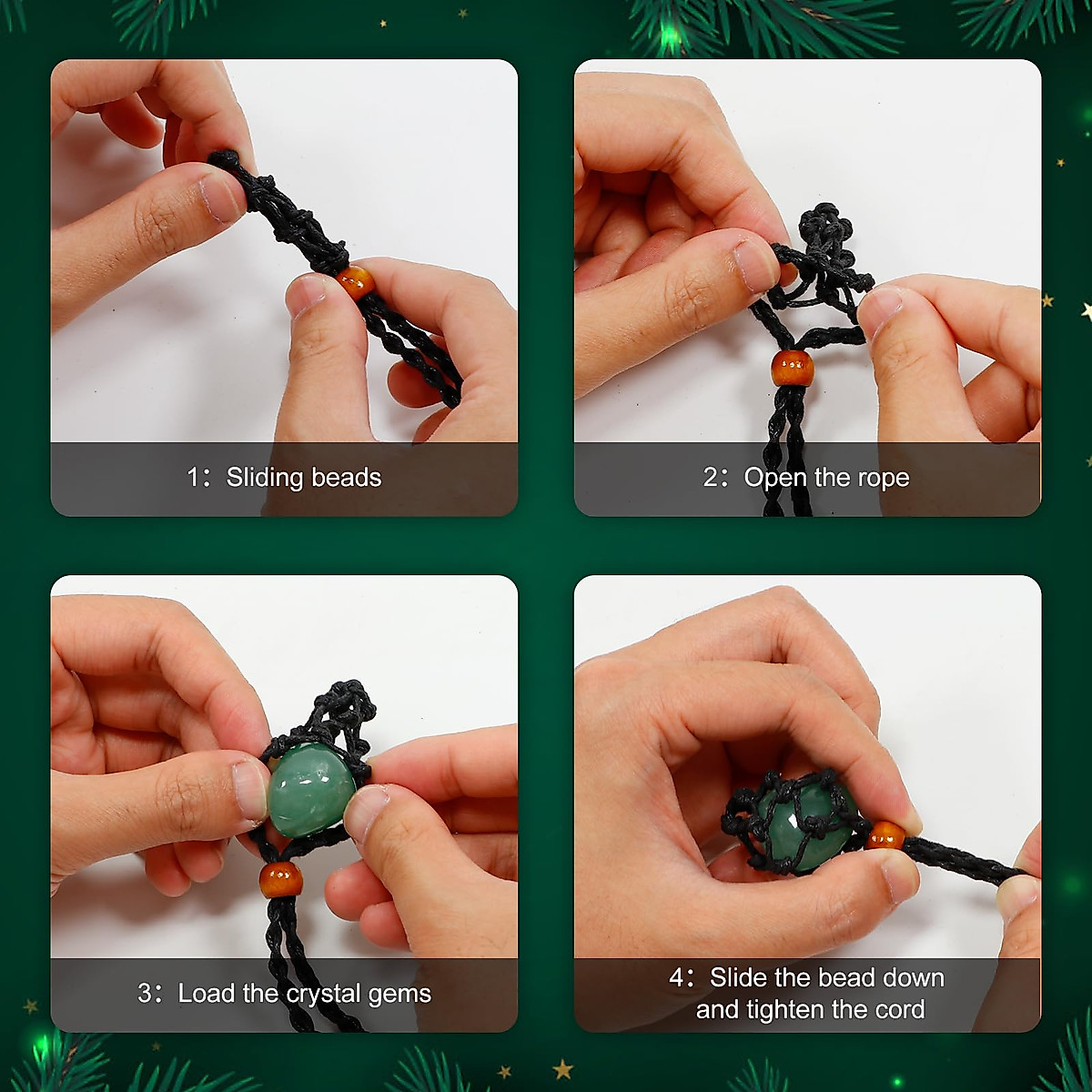 Pukamam Crystal Advent Calendar 2024 Adult Rock Healing Gemstone 24 Days Christmas Countdown calendar