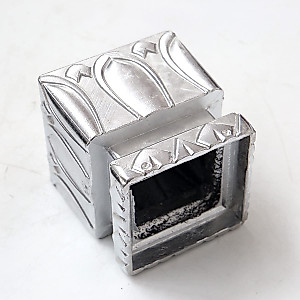 EKSED Fence Post Cap, Acorn Top Fence Finials, Aluminum, Railing Cover for Villa Stair, Mailbox, Deck, Dock, Piling Caps, 2 pcs