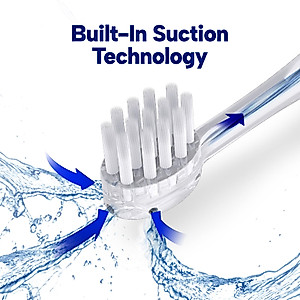 Bluereo G100 Electric Suction Toothbrush with Built in Water Suction and Sonic Vibration (EU Version)