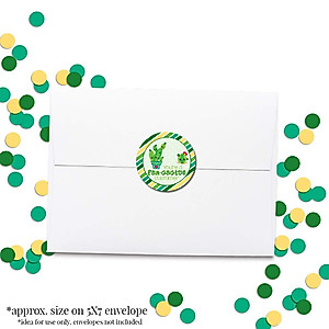 Funny You’re A Fantastic Customer Cactus Thank You Customer Appreciation Sticker Labels for Small Businesses, 60 1.5" Circle Stickers by AmandaCreation, for Envelopes, Postcards, Direct Mail, More!