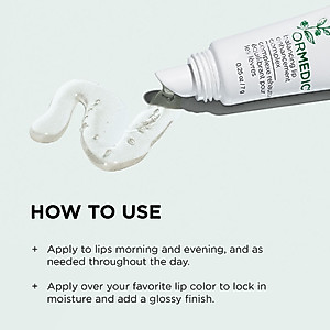 IMAGE Skincare, ORMEDIC pH Balancing Lip Enhancement Complex, Deep Hydration Lip Plumper Peptides for Fuller Lips, Clear, 0.25 fl oz