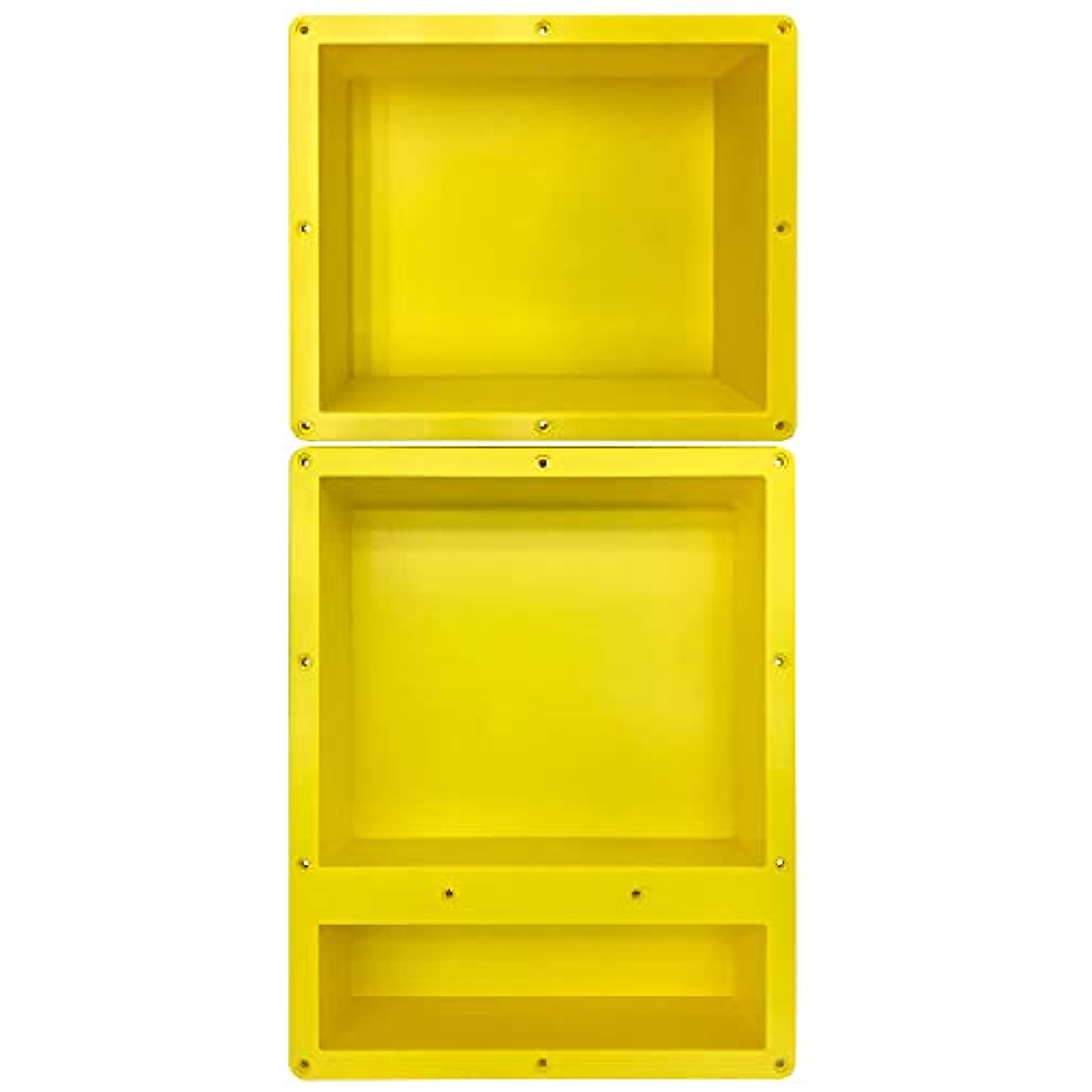 Uni-Green Tile Shower Niche 16"X34",Recessed Shower Shelf-Yellow