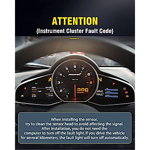 OCPTY ABS Sensor, Front Left Right Wheel Speed Sensors Fit for 2005 2006 2007 2008 2009 2010 for Ford F-250 Super Duty,2005 2006 2007 2008 2009 2010 for Ford F-350 Super Duty ALS505 Pack of 2