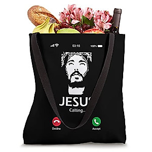 Jesus Is Calling - Christian Tote Bag