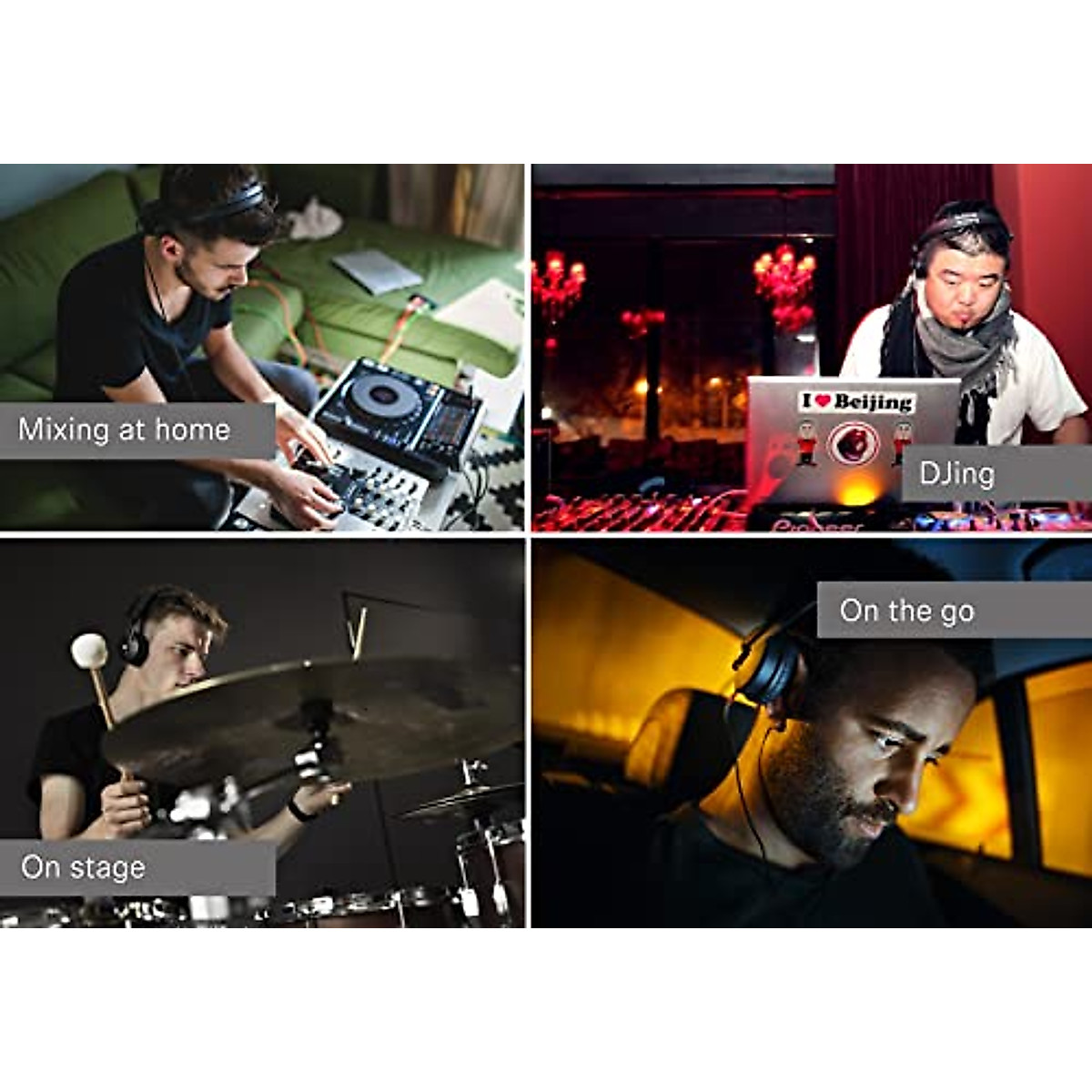 Sennheiser Professional HD 25 On-Ear DJ Headphones Black