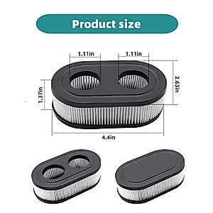 Generic startzeal 593260 Mower Air Filter Replacement 4247 5432 625 09P00 09P702 550E 500EX 550EX 575EX Mower Series Engine