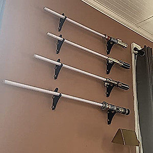QIXIN Lightsaber Rack Wall-Mounted Lightsaber Rack Lightsaber Wall-Mounted Wall Mount Wall Mount Bracket-Includes Hardware