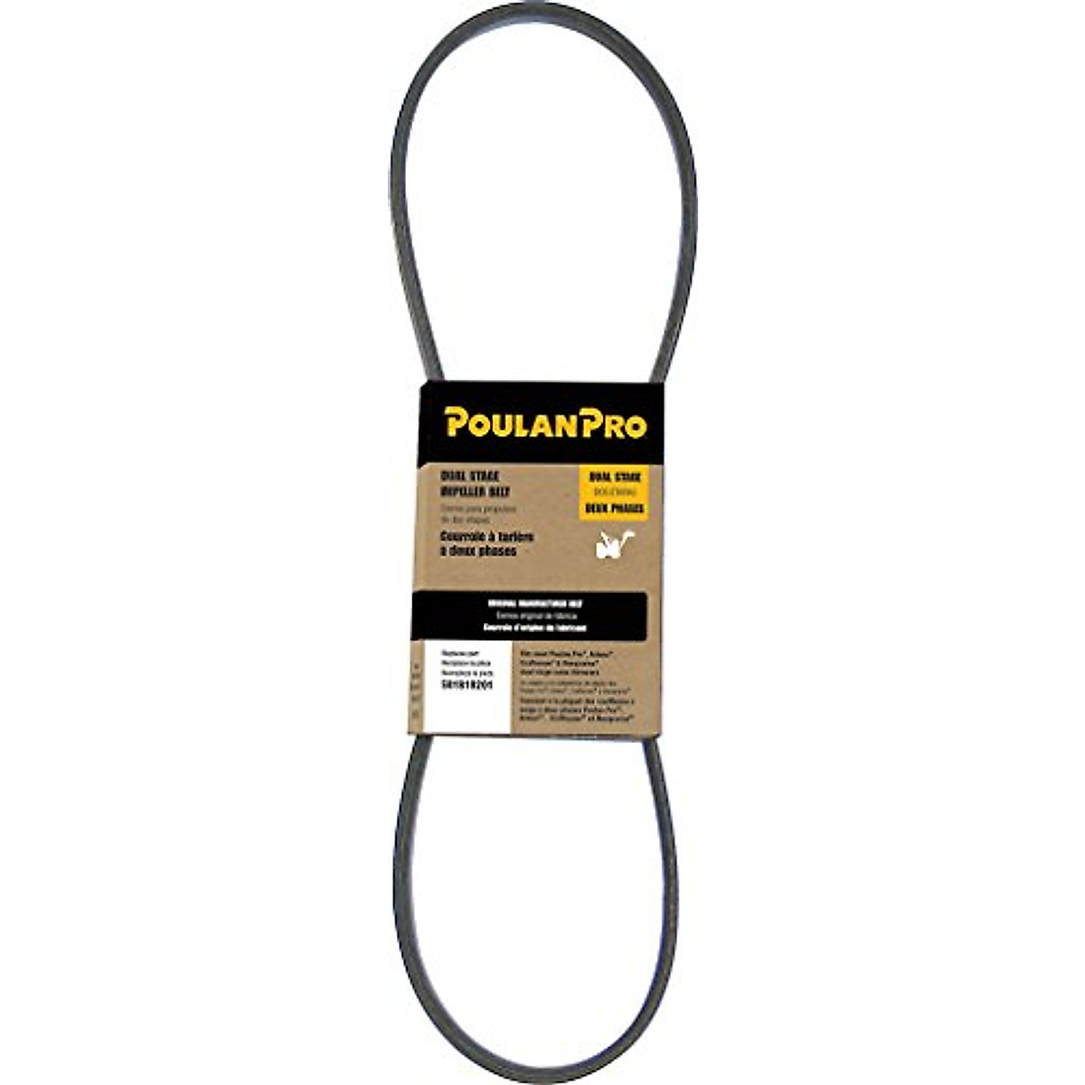 Poulan Pro PP40002 Snow Thrower Impeller Belt