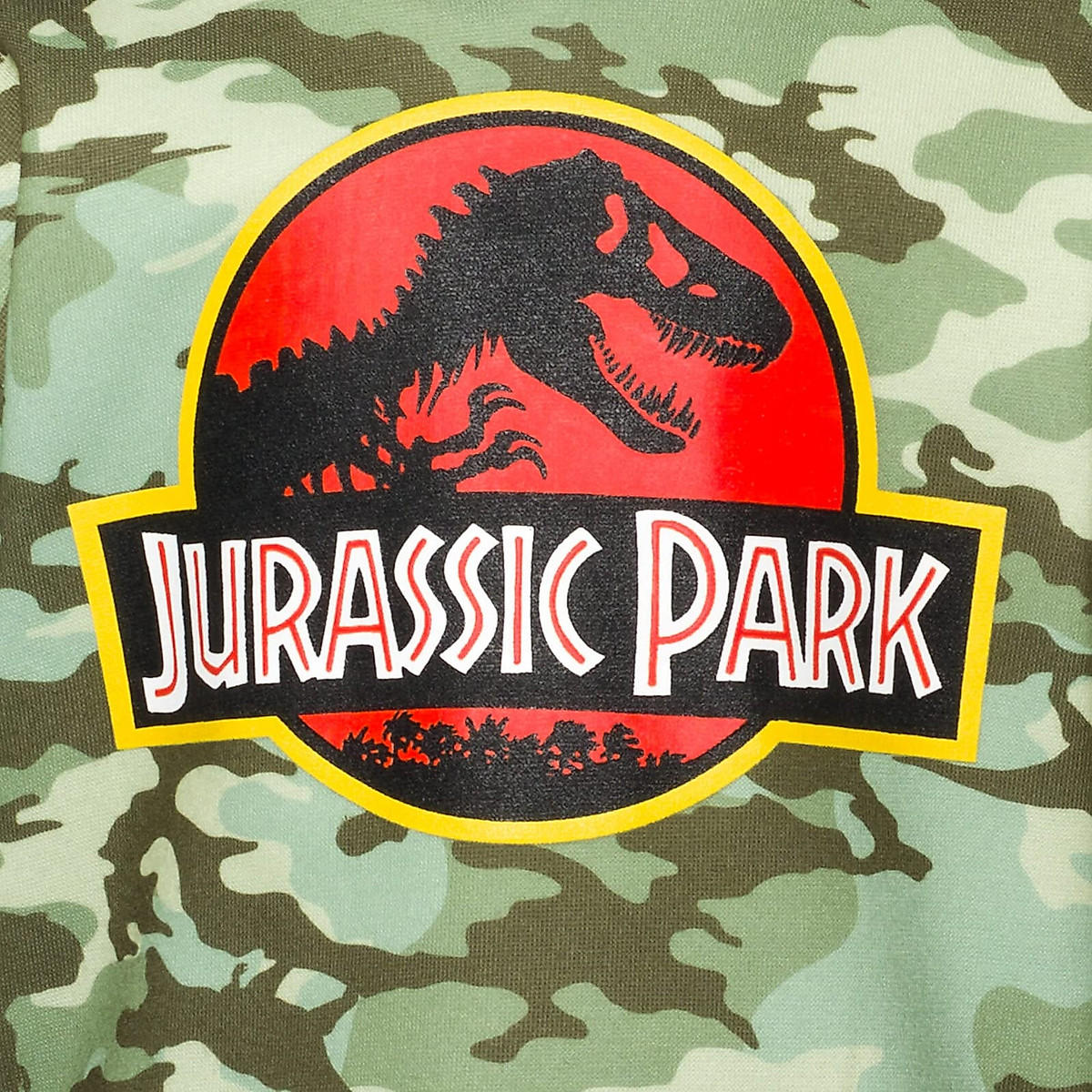 Jurassic World Jurassic Park Little Boys Fleece Pullover Hoodie and Pants Outfit Set Camo Black/Green 7-8