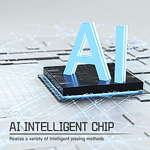 Flying Ball Toy Globe 360°Rotating Hand Controlled Orb Magic Led Lights Controller Mini Drone Boomerang Fly Spinners for Kids Adults Indoor Outdoor (Blue)