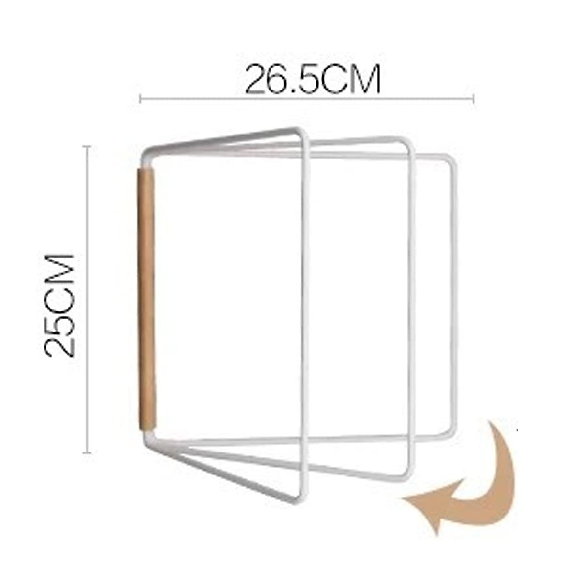 ARFUKA Hand Towel Holder Standing Towel Rack Freestanding Rack Foldable 3 Tier Heavy Towel Bar Stand for Bathroom Kitchen Countertop