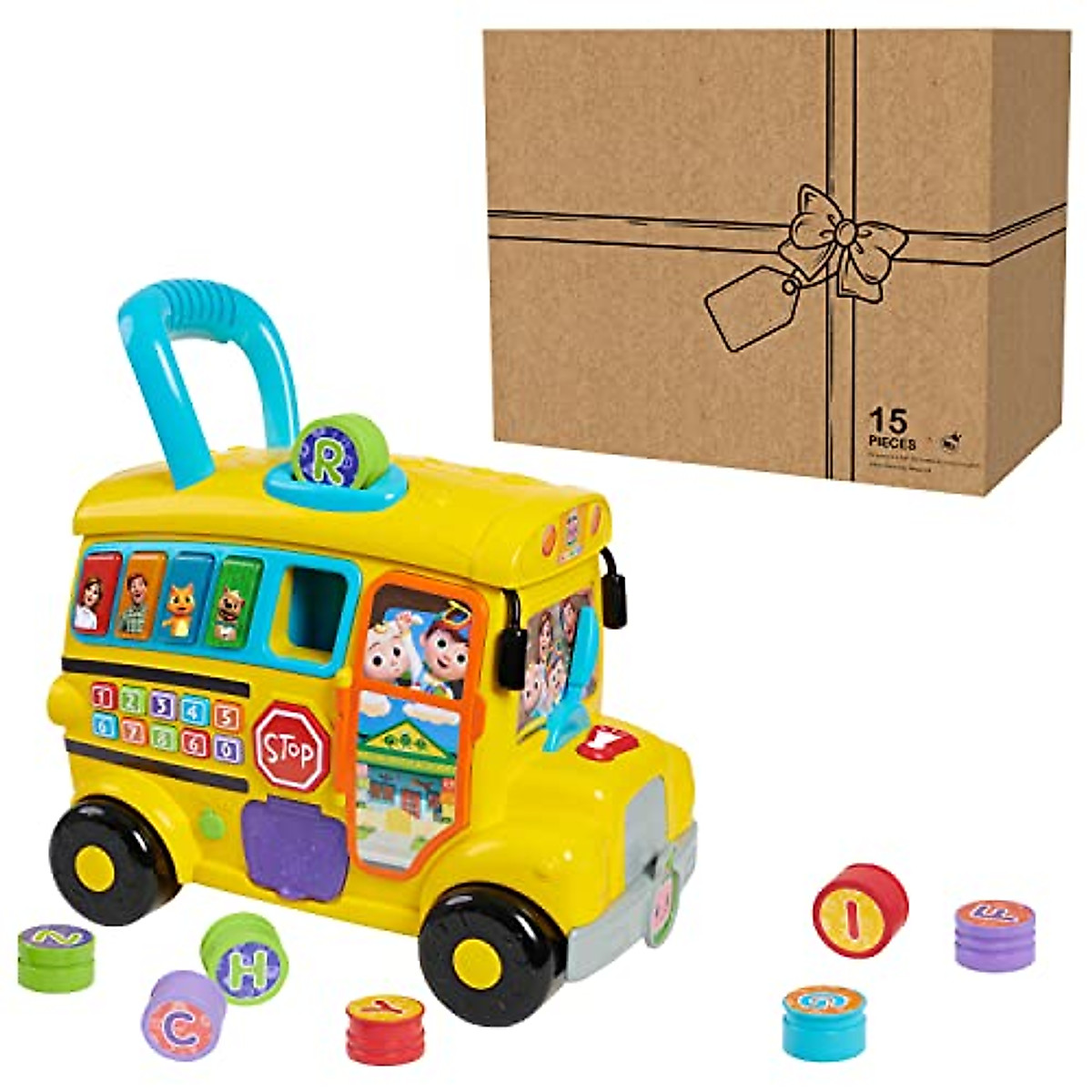 CoComelon Ultimate Adventure Learning Bus, Preschool Learning and Education, Officially Licensed Kids Toys for Ages 2 Up, Gifts and Presents by Just Play