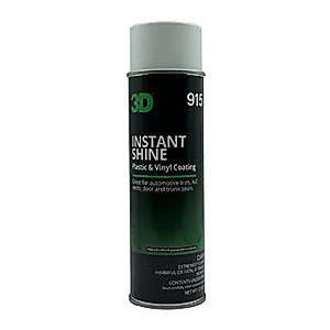 3D Instant Shine Back to Black Exterior Spray Dressing - Restores, Shines & Protects 19oz.