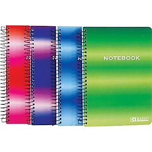 6 Pk, Bazic Personal/assignment Notebook 120 Sheets Per Notebook
