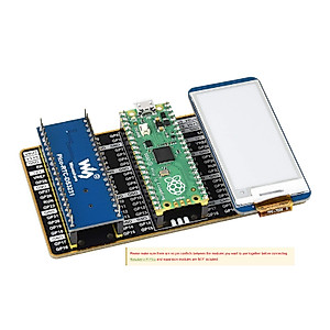 Dual GPIO Expander for Raspberry Pi Pico Microcontroller Board Two Sets of Standard Raspberry Pi Pico GPIO 2x20 Male Headers for Connecting More Expansion Modules