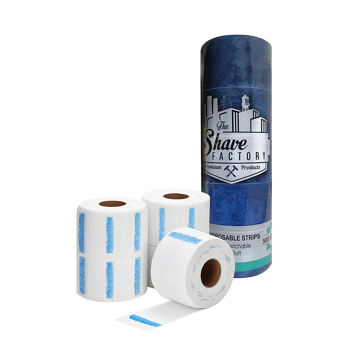 Shaving Factory Barber Neck Strip, 500 Count (Pack of 1)