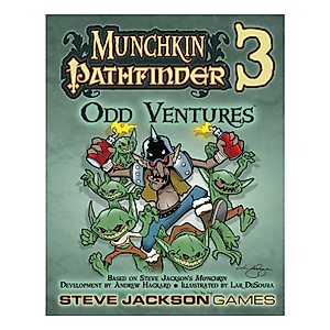 Steve Jackson Games Munchkin Pathfinder 3 Odd Ventures , Green