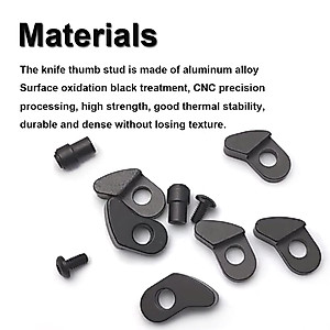 FLAMEDUKE Knife Thumb Studs for Osborne 940 Thumb knife for Osborne 575 1pcs plum screwdriver for Buck Pocket Knife Edc Knife