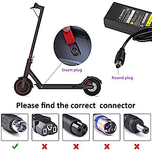 84W 42V 2A Charger for Bird Lime Lime-S Skip Spin Xiaomi M365 - Electric Scooter Charger - Brid Charger,Lime Charger- 1 Pin