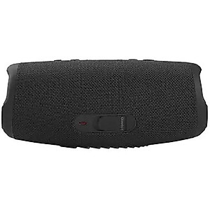 JBL Charge 5 Portable Waterproof Wireless Bluetooth Speaker Bundle with Boomph Portable Hard Carrying Protective Case - Black