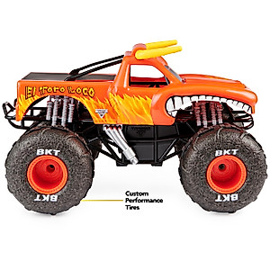 Monster Jam, Official El Toro Loco, Remote Control Monster Truck, Walmart Exclusive, Authentic Sounds, 1:10 Scale