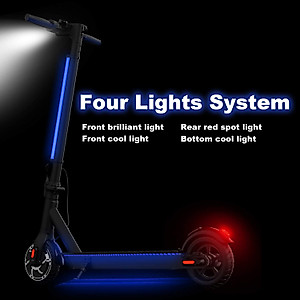 Hiboy S2 Lite Electric Scooter - 6.5" Solid Tires - Up to 10.6 Miles Long-Range & 13 MPH Portable Folding Commuting Scooter for Teens/Adults (Black)