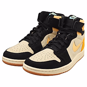 Jordan Men's Air 1 Zoom CMFT 2 Muslin/Celestial Gold Black (DV1307 100) - 10