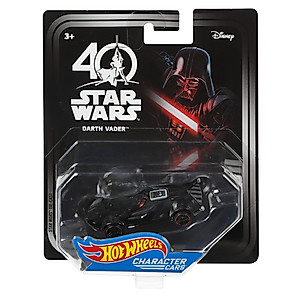 Hot Wheels Star Wars Character Cars 40th New Hope Darth Vader Vehicle