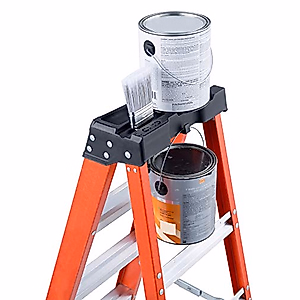 Louisville Ladder 8-Foot Fiberglass Step Ladder, 375-Pound Load Capacity, Type IAA, FS1408HD