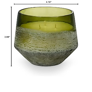ILLUME Large Baltic Glass Candle, Balsam & Cedar