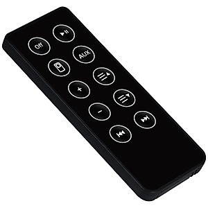Replacement Remote Control fit for Bose SoundDock 10 Bluetooth Digital Music System AM316536 AM314136,Replace Remote Control fit for Bose Sounddock Series II & Sounddock Series III