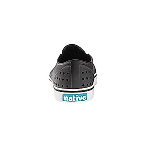 Native Shoes, Miles, Adult Shoe, Jiffy Black/Shell White, 10 M US Women/8 M US Men