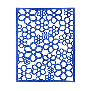 Small Flower Frame Background Cutting Dies Stencil Metal Template Molds, Embossing Tool Flower Die Cuts for Card Making Album Paper Scrapbooking DIY Décor Dies Craft