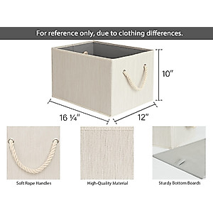 StorageWorks 32L Storage Baskets for Organizing and Narrow Storage Bins, Small baskets for Organizing