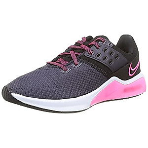 Nike Women's Air Max Bella TR 4 Running Trainers CW3398 Sneakers Shoes, Black/Hyper Pink-Cave Purple, 9.5 M US