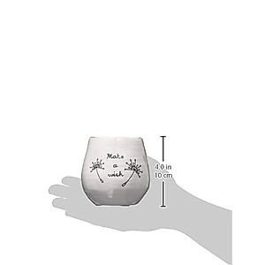 Pavilion - Make a Wish White Ceramic Soy Serenity Scented Candle