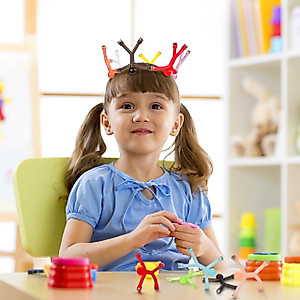 MagMen Magnetic Travel Toys: Stretchy, Fun, and Educational Fidget Toys for Kids and Adults Ages 3 and up 10 Opaque