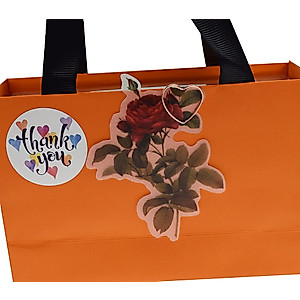 Small Paper Clips Cute Heart Paper Clips Bookmarks, 200 PCS Gold and Rose Gold Paper Clips, Gifts Idea (Mini Size, 200 Pcs)