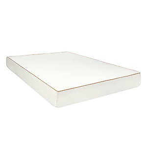 Milliard 8 Inch Memory Foam Firm Mattress with Breathable, Soft and Washable Cover | CertiPUR-US Certified | Bed-in-a-Box | Pressure Relieving, Full