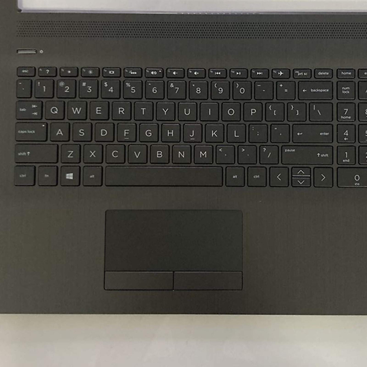 Replacement for HP Pavilion17BY 17-by 17CA 17-CA Laptop Upper Case Palmrest Backlit Keyboard Touchpad Assembly Part L22749-001