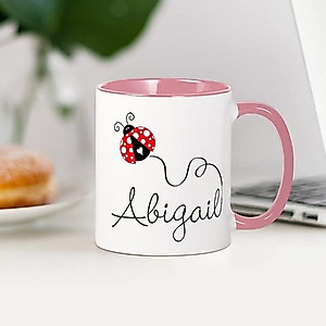 CafePress Ladybug Abigail Mug Ceramic Coffee Mug, Tea Cup 11 oz