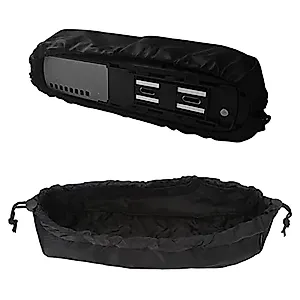 lonuo Portable Electric Bike Battery Bag Waterproof Fabric Lightweight 376mm Long Electric Bike Battery Cover for Road Bike