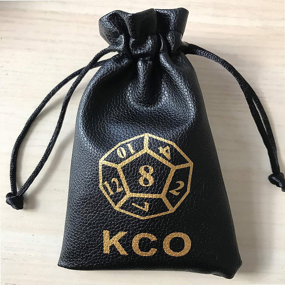 DND Metal Dice Set Enamel dice 7 Die Polyhedral Dice Set DND Dice Role Playing Game Dice Set with Storage Bag for RPG Dungeons and Dragons D&D Math Teaching